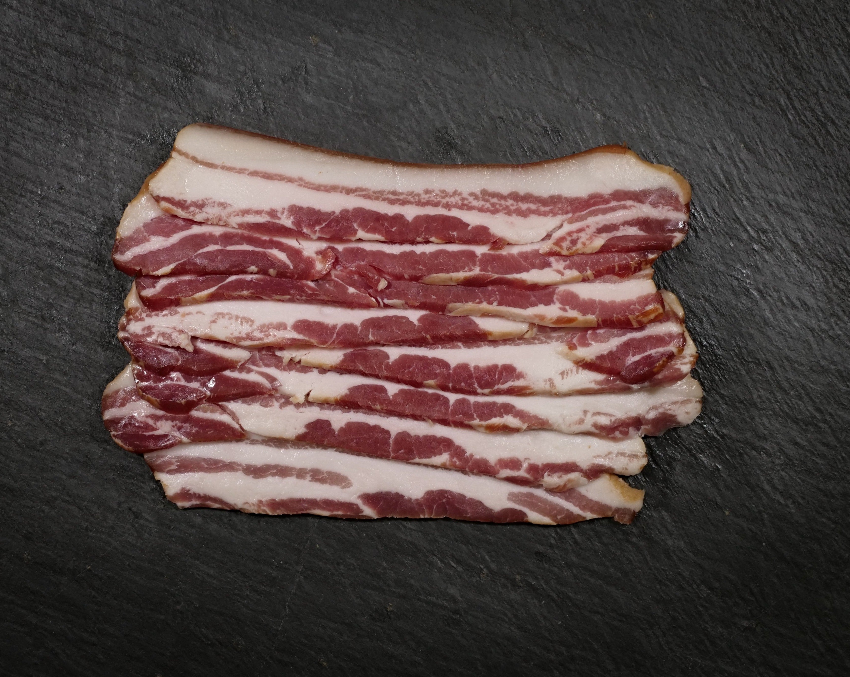 Streaky Bacon (dry cured) 300grms – Farm2Table